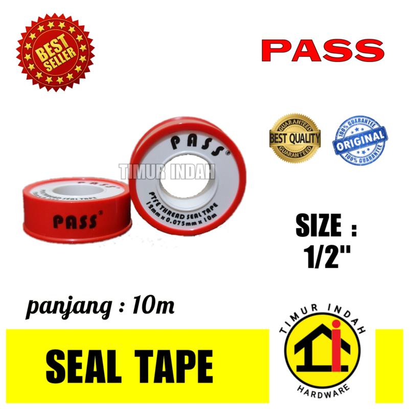Seal Tape TBA 1/2" 10 meter - PASS - Shop | Tokopedia