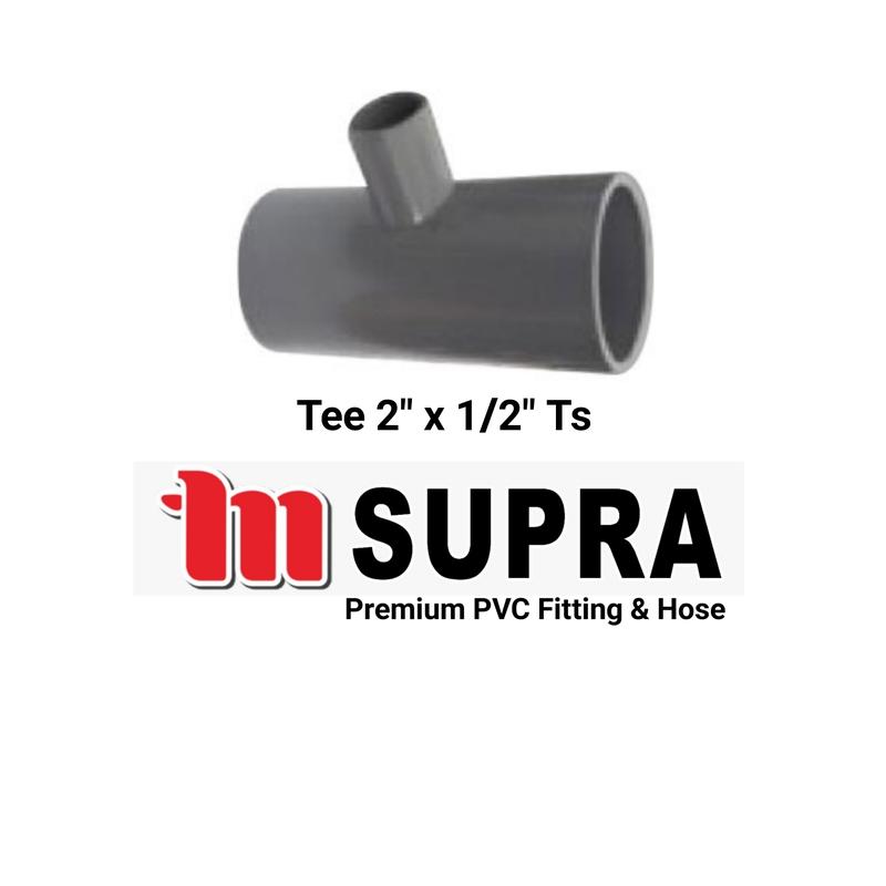 Reducer Tee / Verlop Tee / T PVC 2" x 1/2" TS - Shop | Tokopedia