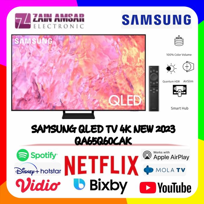 Jual SAMSUNG QA65Q60C QLED UHD 4K SMART TV 65 INCH NEW 2023 - Kota ...