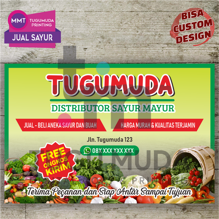 Jual Cetak Spanduk|Banner|MMT - JUAL SAYUR-BUMBU DAPUR-ANEKA BUAH ...