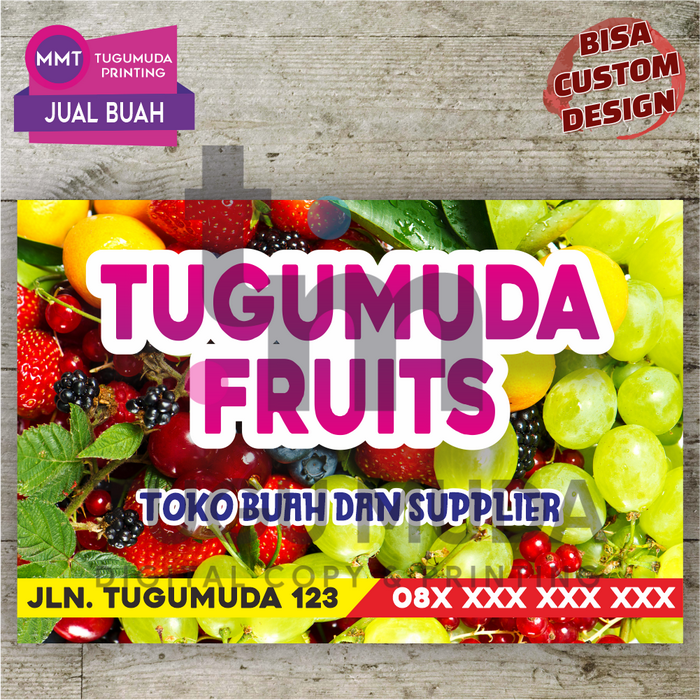 Jual Cetak Spanduk|Banner|MMT - TOKO BUAH-SAYUR-REMPAH REMPAH - Kota ...