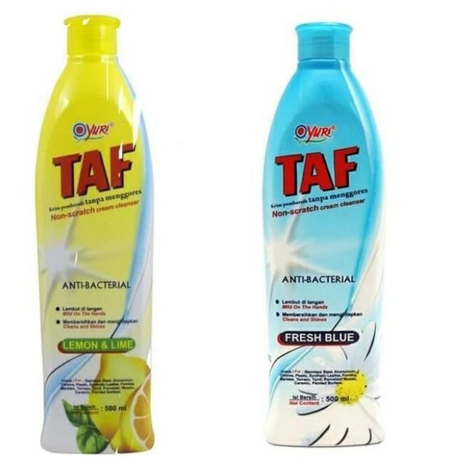 YURI TAF Bottle 500ml TAFF Krim Pembersih Antibacterial Botol - Shop ...