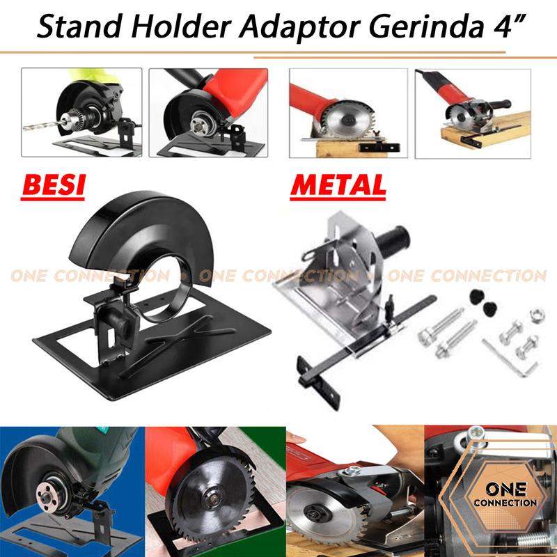 Adaptor Gerinda Tangan ke Mesin Circularsaw Stand Dudukan Gerinda ...