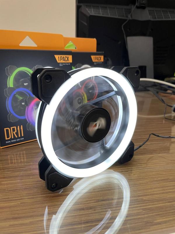 FAN CASING AIGO RING FAN WHITE BLUE RED GREEN 12CM - 120MM - Shop ...