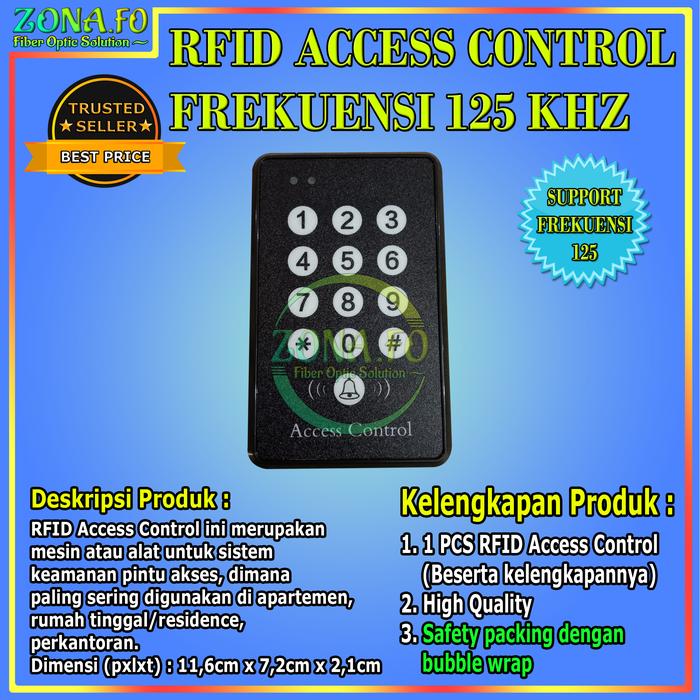 Jual Mesin RFID Access Control / Akses Kontrol / Mesin Access Door Lock ...