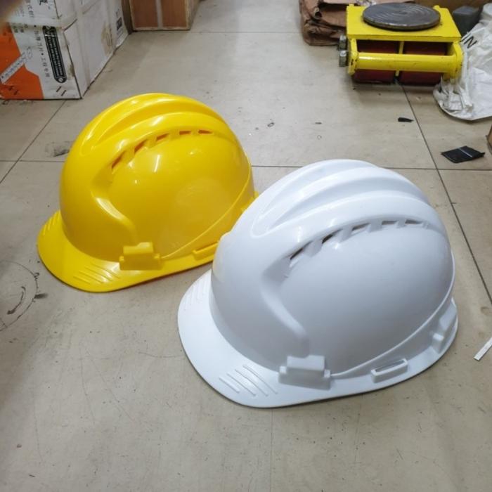 Jual Helm Safety Vented SNI / Helm Proyek SNI FastTrack + Tali Dagu Dr ...