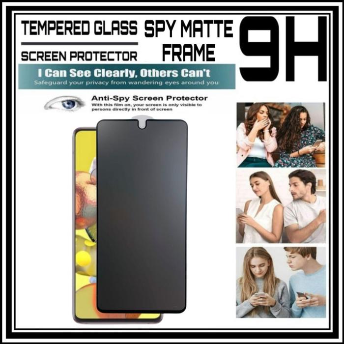 Jual XIAOMI POCO X5 / X5 PRO 5G TEMPERED GLASS SPY MATTE FRAME ANTI ...