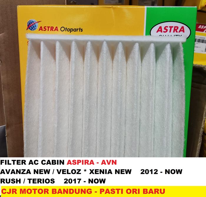Jual ASPIRA Filter AC Cabin Mobil Avanza Xenia 2012 Up New Rush Terios ...