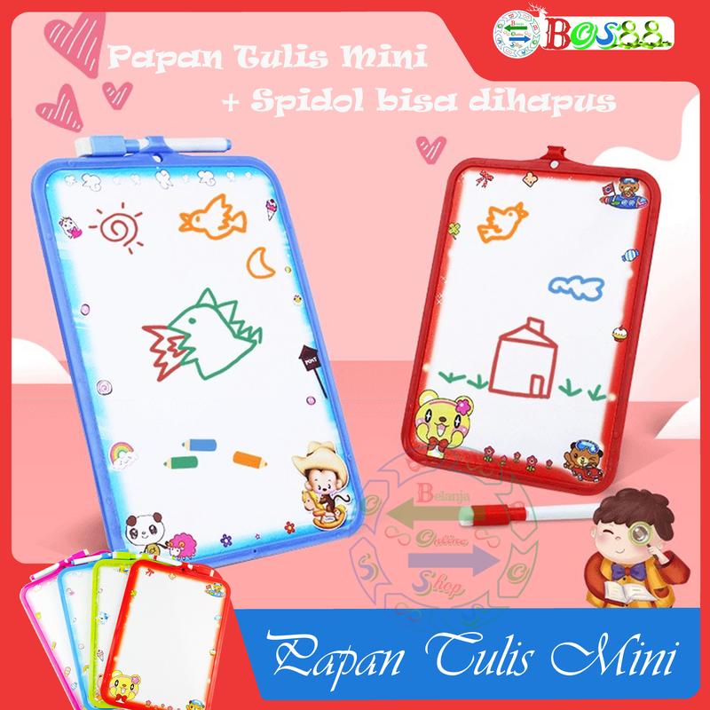 Papan Tulis Mini / Whiteboard Mini Karakter - Papan Tulis Anak Kecil ...