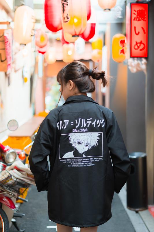 Jacket Coach Anime Hunter x Hunter Killua Zoldyck Limited Edition ...