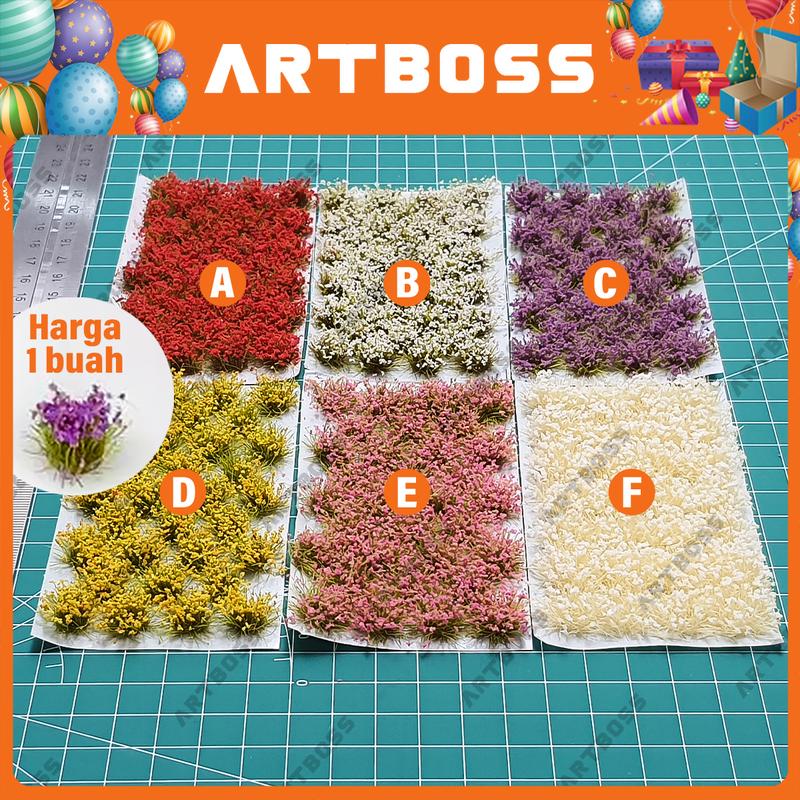 ARTBOSS Semak Bunga Rumput Maket Miniatur Grass Tuff - T1000317 - Shop ...