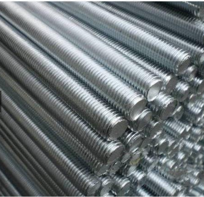Jual AS DRAT M6 PUTIH ASDRAT M6X1 LONG DRAT LONGDRAT GALVANIS STUD BOLT ...