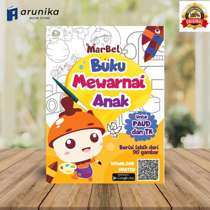 Jual Seri Marbel Buku Mewarnai Anak untuk PAUD dan TK / Original - Kota ...