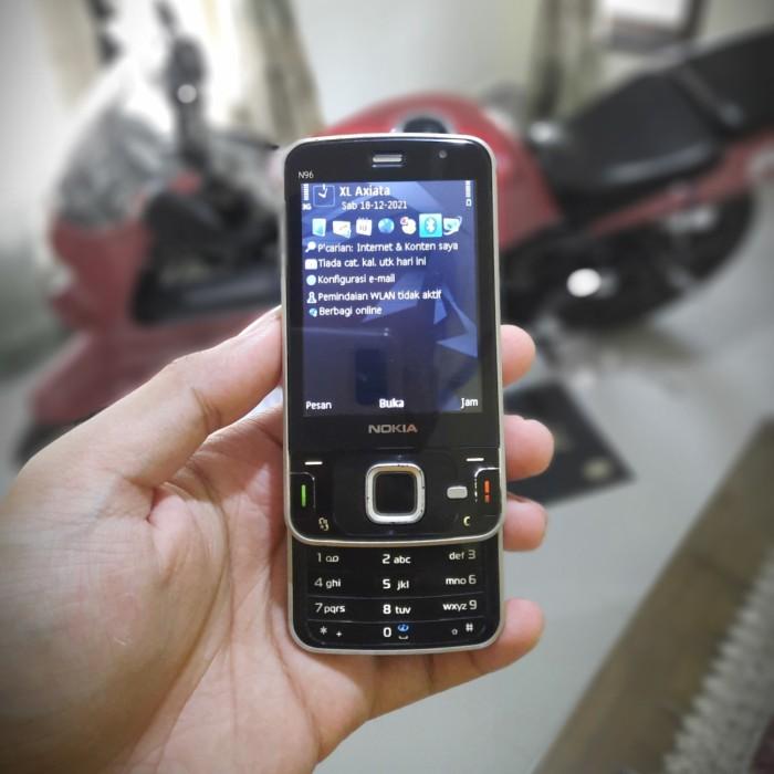 Jual Nokia N96 16GB HITAM LIST SILVER ISTIMEWA IDAMAN KOLEKTOR sinyal ...