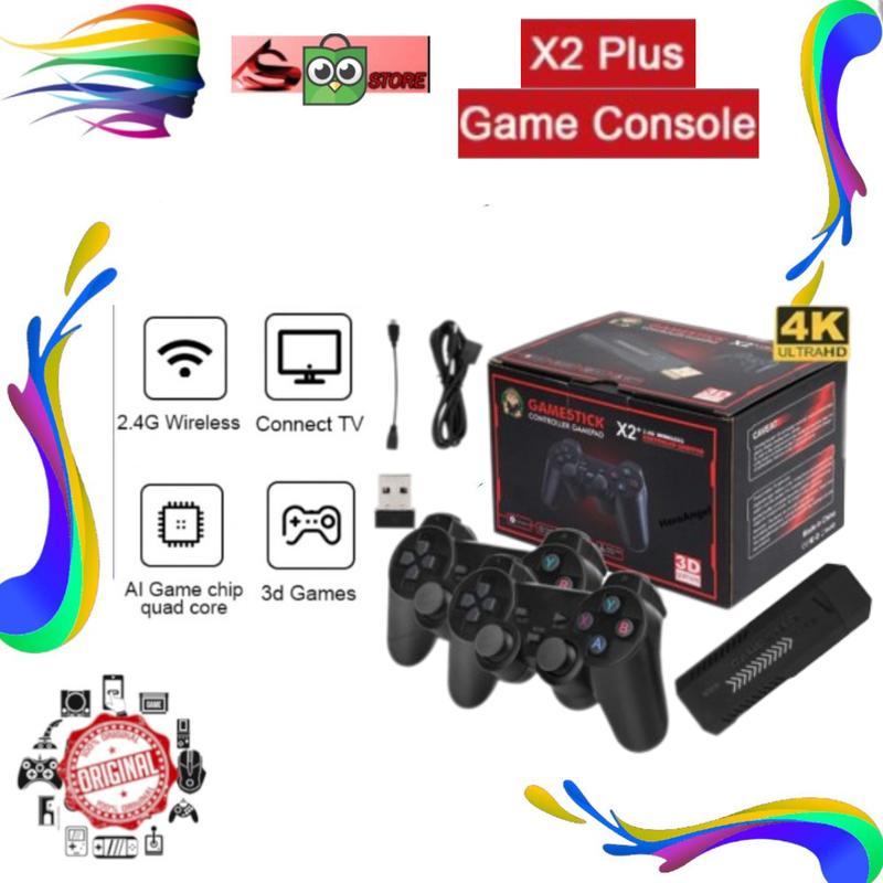 Game Stick Gen 2 X2 Plus Game Console 4K HD Wireless Gamepad - Shop ...