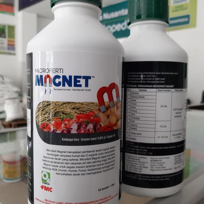 Jual Pupuk Microferti Magnet 1 Liter Senyawa Humat-Pembenah Tanah - Kab ...