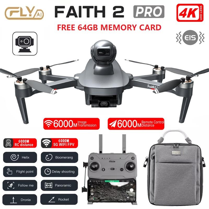 C-Fly Cfly Faith 2 Pro GPS 6KM WiFi FPV Drone with 3-Axis Gimbal 4K ...