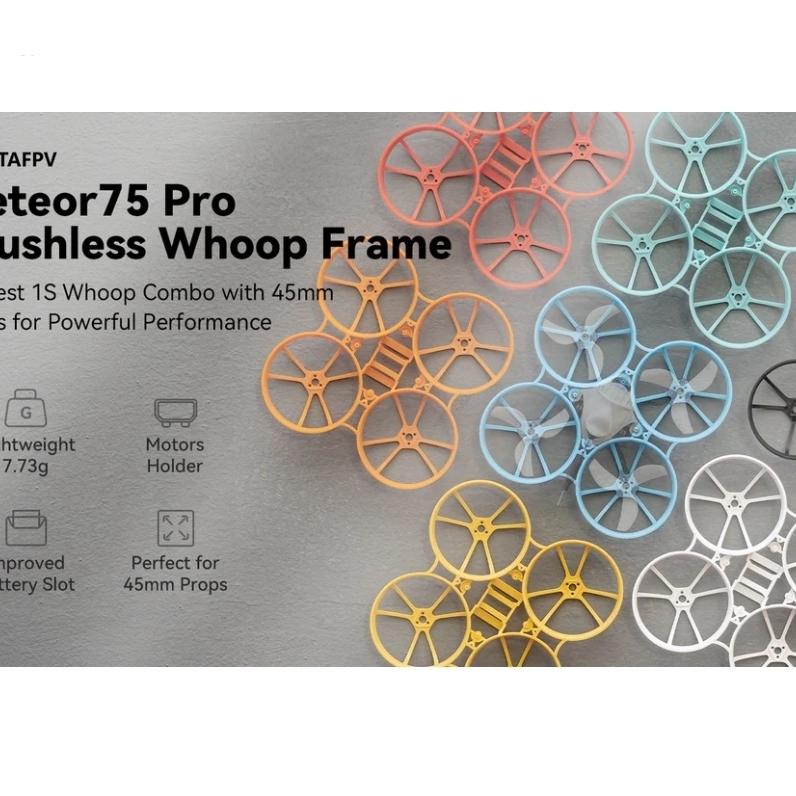 BetaFPV Meteor75 Pro Frame Prop 45mm 1S Tinywhoop Brushless Whoop ...