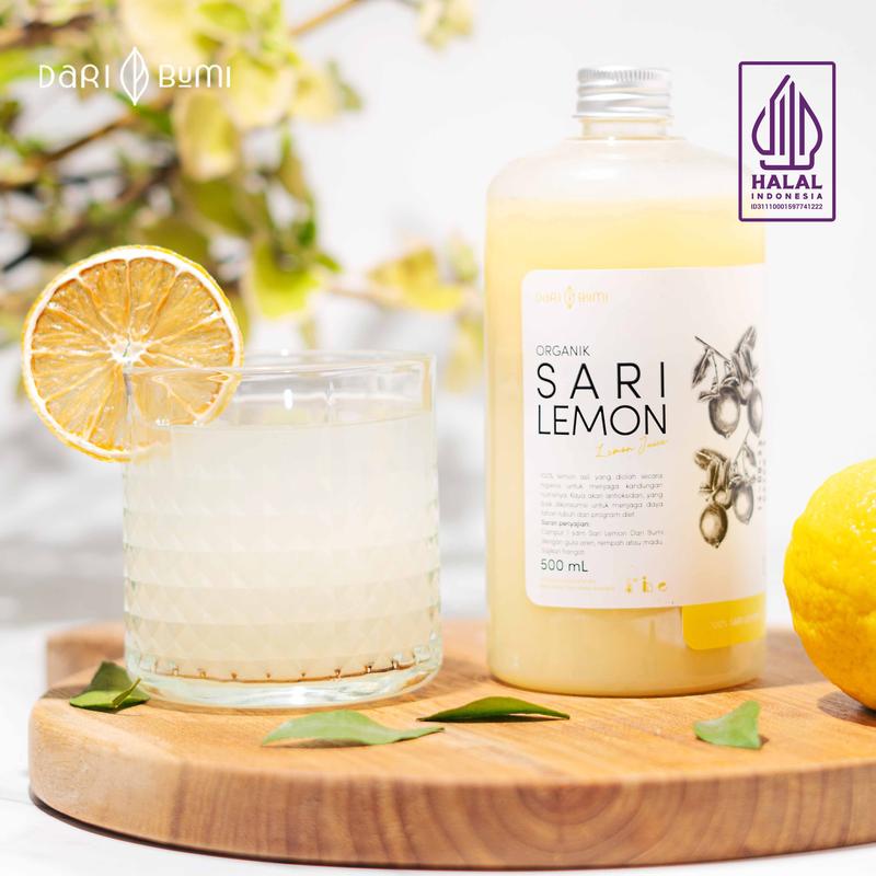 Dari Bumi Sari Lemon 500 Ml Pure Perasaan Lemon Segar - Shop | Tokopedia