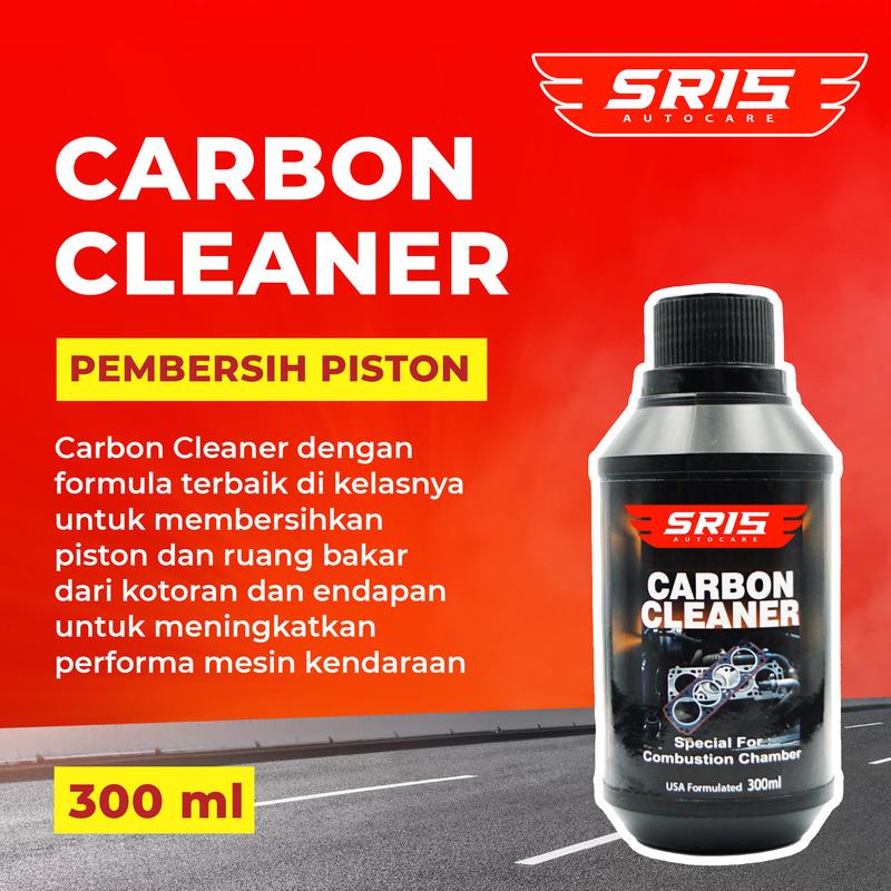SR15 CARBON CLEANER 300ML Terbaik Pembersih Ruang Bakar Mobil Motor ...