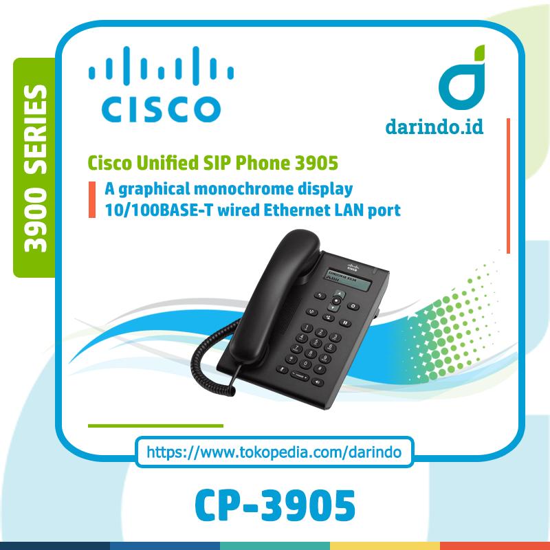 Cisco Unified SIP Phone 3905 [CP-3905=] - Shop | Tokopedia