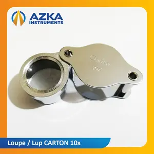 Kaca Pembesar Hand Lens Lup Geologi Loupe Ruper 10x 20x - Shop | Tokopedia