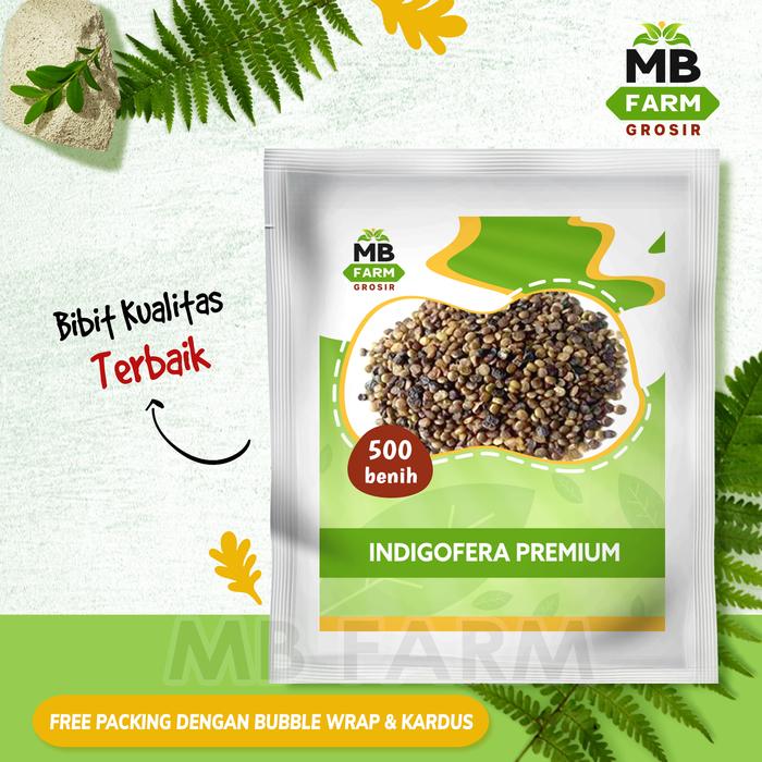 Jual Benih indigofera super terbaik 500 biji MB FARM / bibit indigofera ...