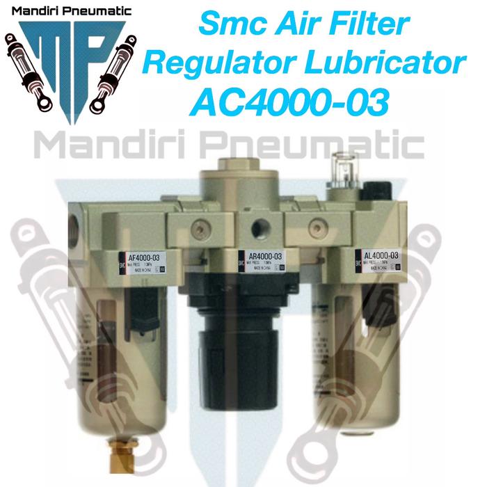 Jual AIR FILTER REGULATOR LUBRICATOR SMC AC4000-03 - Jakarta Barat ...