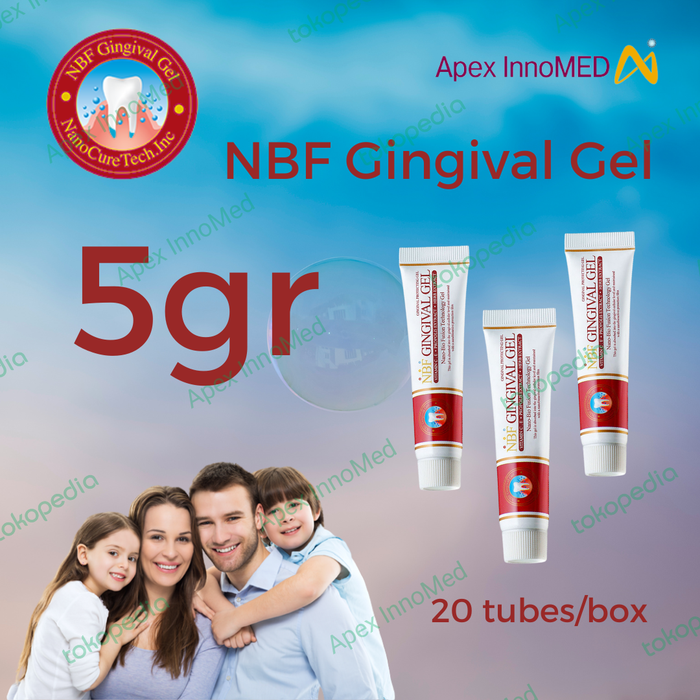 Jual NBF Gingival Gel (5g) 20pcs/Box - Jakarta Utara - Apex InnoMed ...