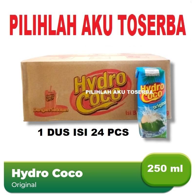 Hydro Coco 250ml Air Kelapa - ( Harga 1 DUS isi 24 ) - Shop | Tokopedia