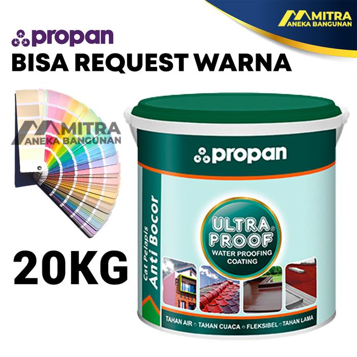 Jual CAT TEMBOK WATERPROOF ULTRAPROOF PROPAN 20 KG PAIL / CUSTOM WARNA ...