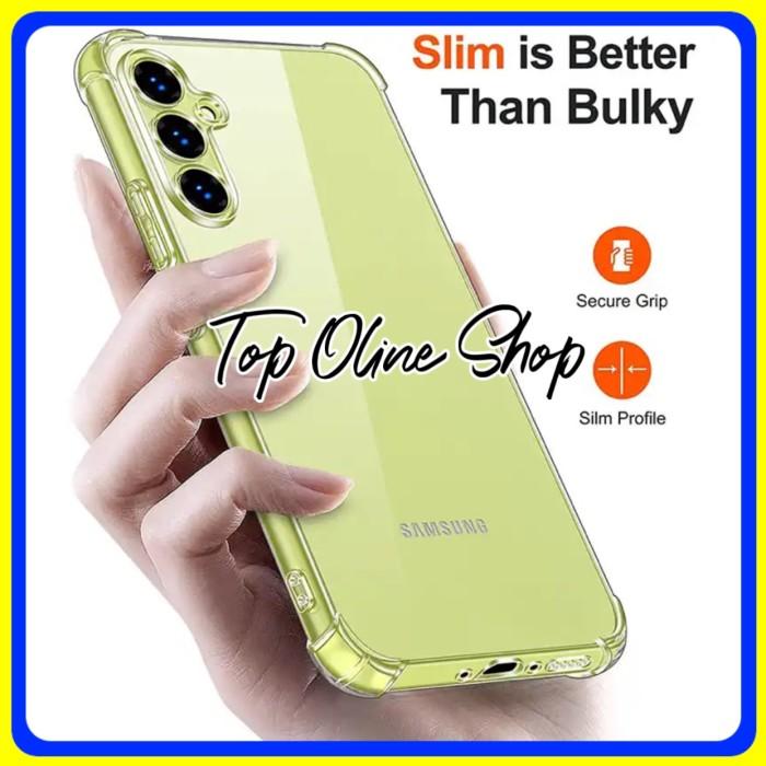 Jual SAMSUNG GALAXY A24 4G / 5G CASE ARMOR CRACK SOFT CLEAR SILICONE ...