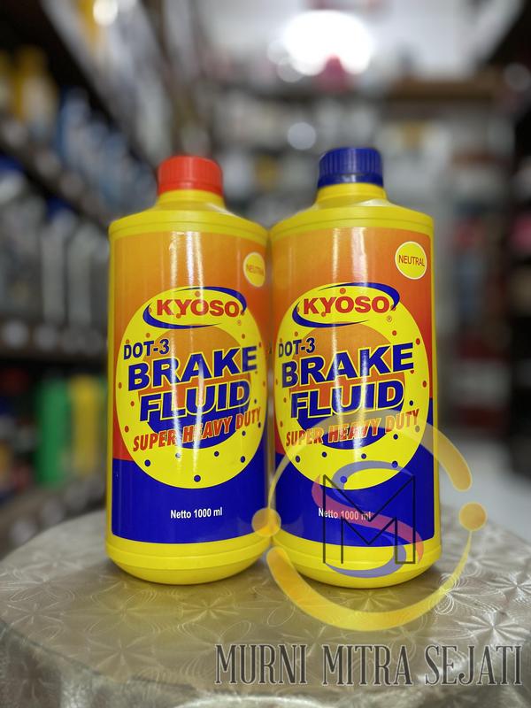 Kyoso Cairan Minyak Rem DOT-3 Heavy Duty Brake Fluid Merah Putih - Shop | Tokopedia