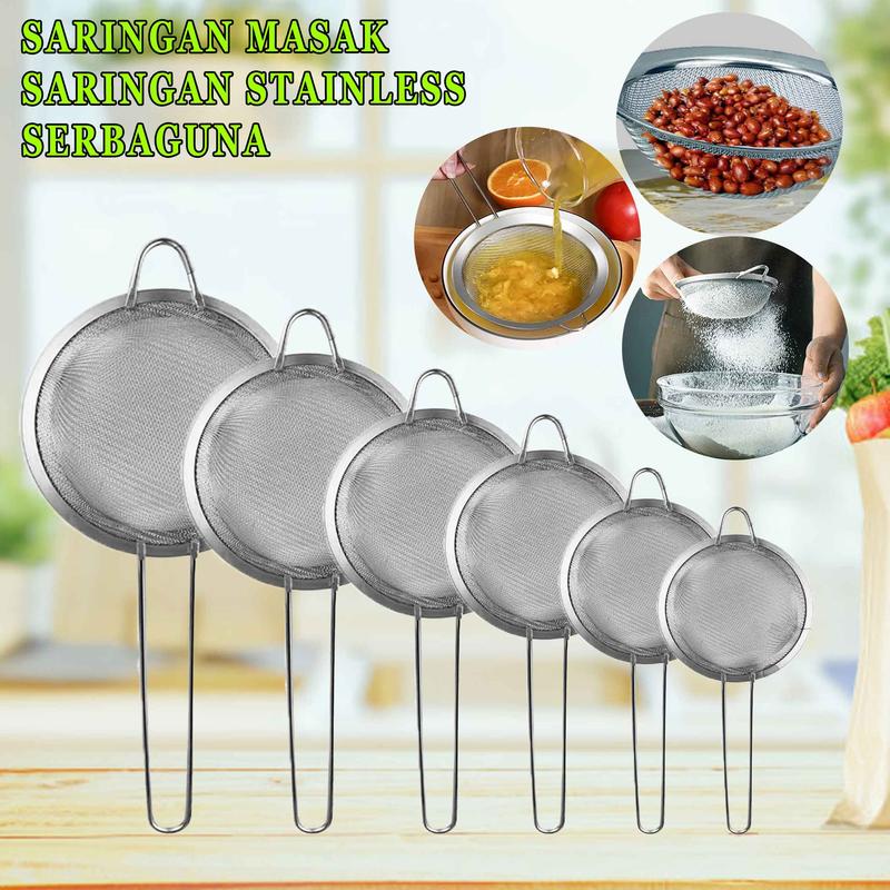 Saringan Masak / Saringan Tepung / Saringan Stainless / Serbaguna ...
