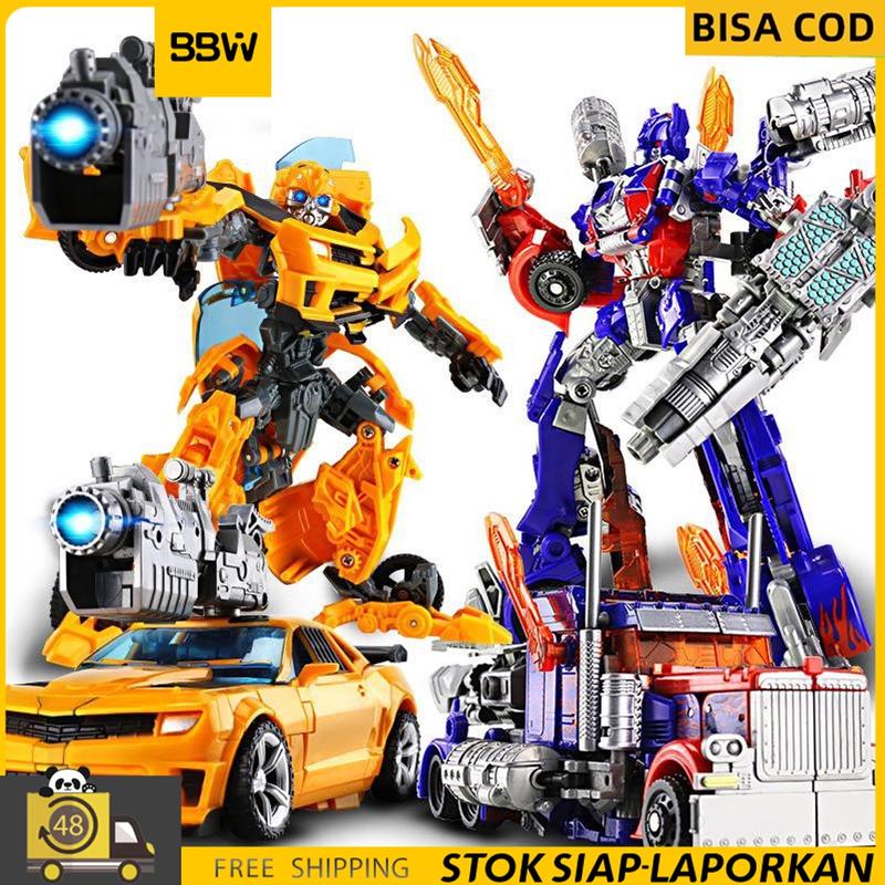 Robot Transformer Optimus Primer Bumbblebee Bisa jadi mobil bahan - Shop | Tokopedia