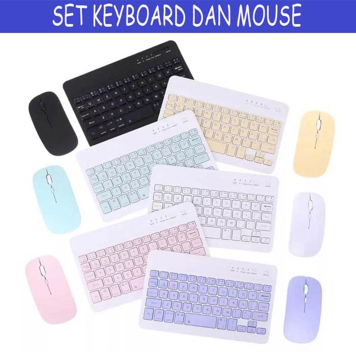 Jual Nokia T20 T21 Set Keyboard Papan Ketik Mouse Wireless Bluetooth ...