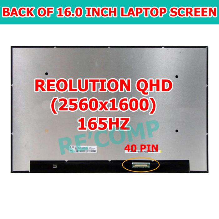 Jual LED LCD Asus ROG Zephyrus M16 GU603HM GU603HE GU603ZE GU603ZM 16.0 ...