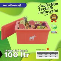 Jual Marvel Cooler Box 120 Liter Kapasitas Besar Insulator Tebal Handle ...