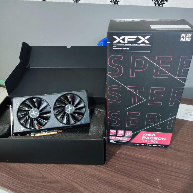 XFX AMD Radeon RX 6600 8GB GDDR6 Speedster Swift 210 Dual Fa - Shop ...