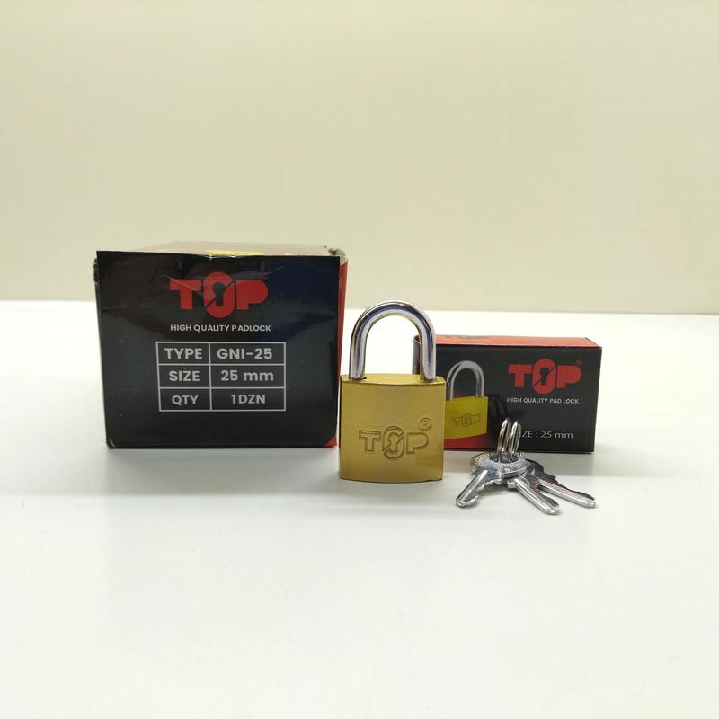 Gembok kuning per 25 mm TOP GNI-25 - Shop | Tokopedia