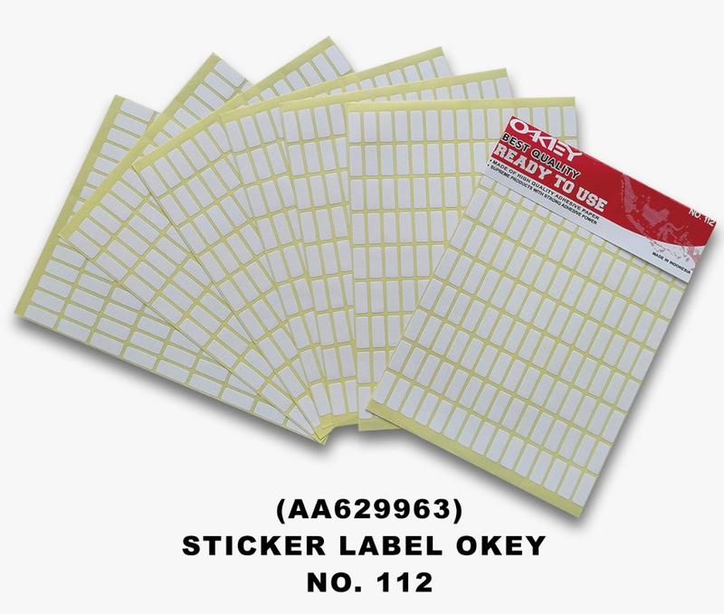 Label Harga Stiker Nama OKEY No 112 isi 7 lembar - Shop | Tokopedia