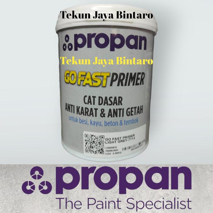Jual Propan GO FAST Primer Cat Dasar Anti Karat Anti Getah Light Grey ...