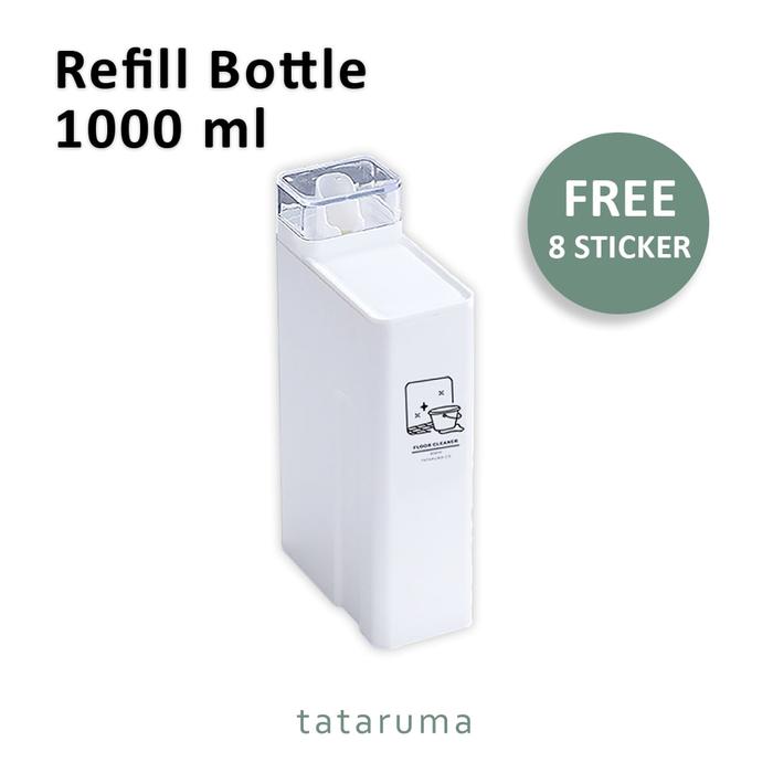 Promo ORU - Botol Refill Estetik Minimalis Detergent Softener Laundry ...