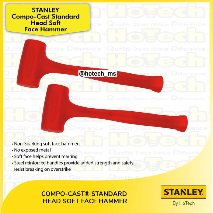 Jual Stanley 57-534A 52Oz Hammer Head Soft Standart Palu Hand Tools ...