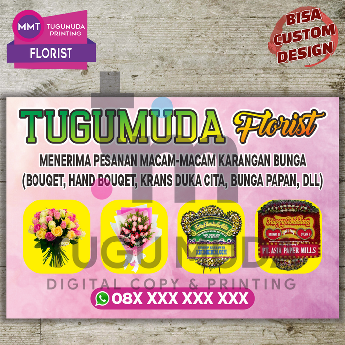 Jual Cetak Spanduk|Banner|MMT - BUNGA SEGAR-KARANGAN BUNGA-BOUQUET ...