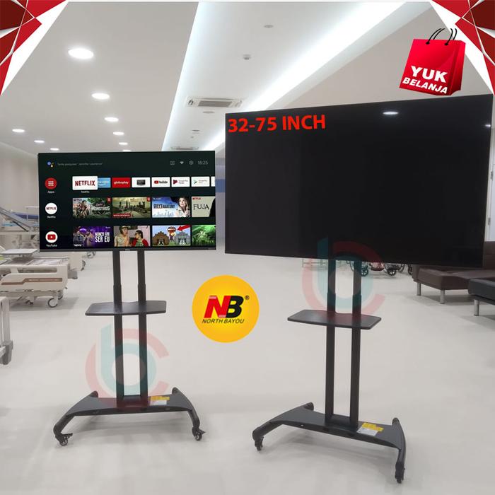 Jual Standing Bracket TV North Bayou NB AVA 1500-60-1P 32"-75" TV ...