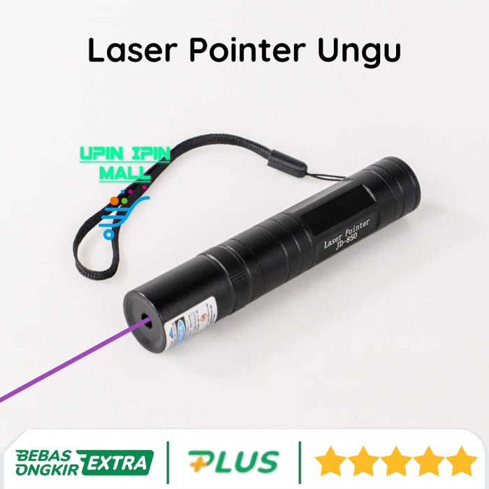 Jual Laser Pointer Presentasi Warna Ungu Laser Pointer Purple Beam 5mW ...
