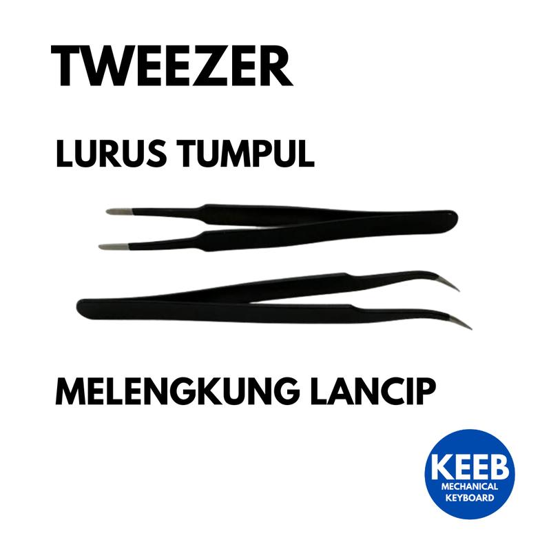Tweezer Melengkung atau Lurus Tumpul, Modifikasi Mechanical Keyboard ...