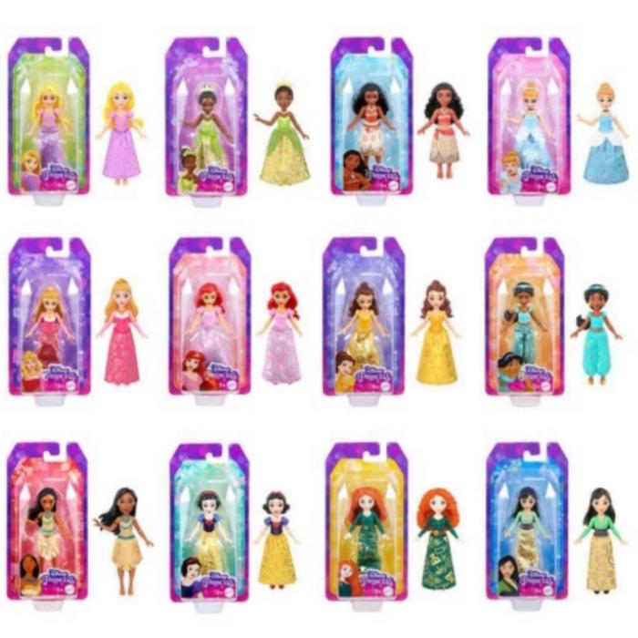Jual Boneka Disney Princess Basic Ariel Rapunzel Aurora Belle and Co ...