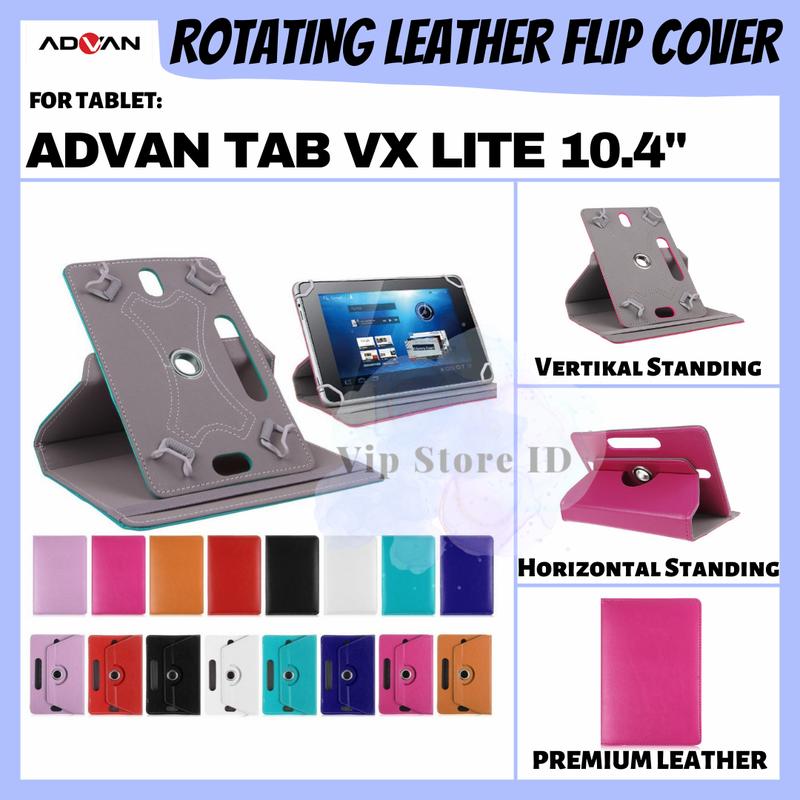 ADVAN TAB VX LITE 10.4 INCH 2023 ROTATE FLIP CASE CASING SARUNG - Shop ...
